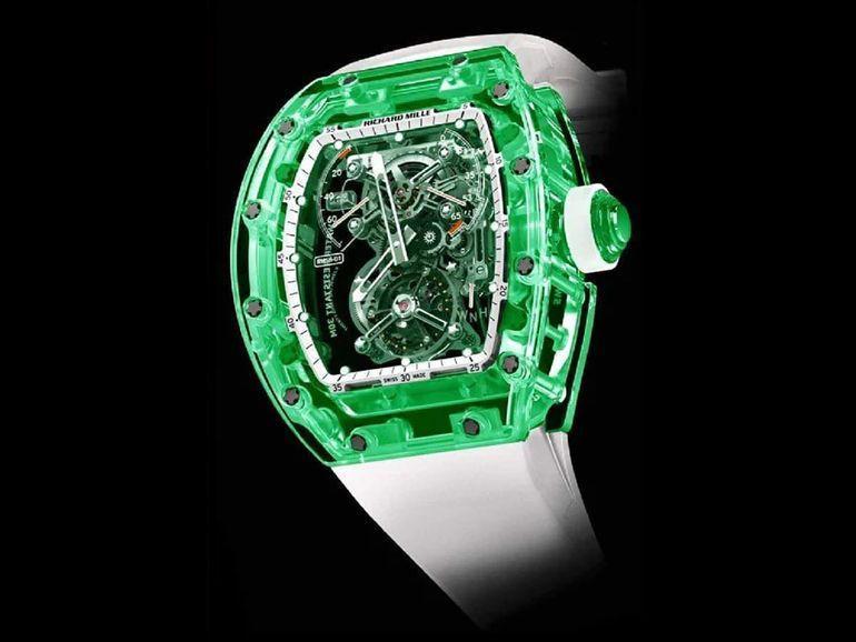 Anant Ambani's Exclusive Richard Mille 56-01 Tourbillon "Green Sapphire ...